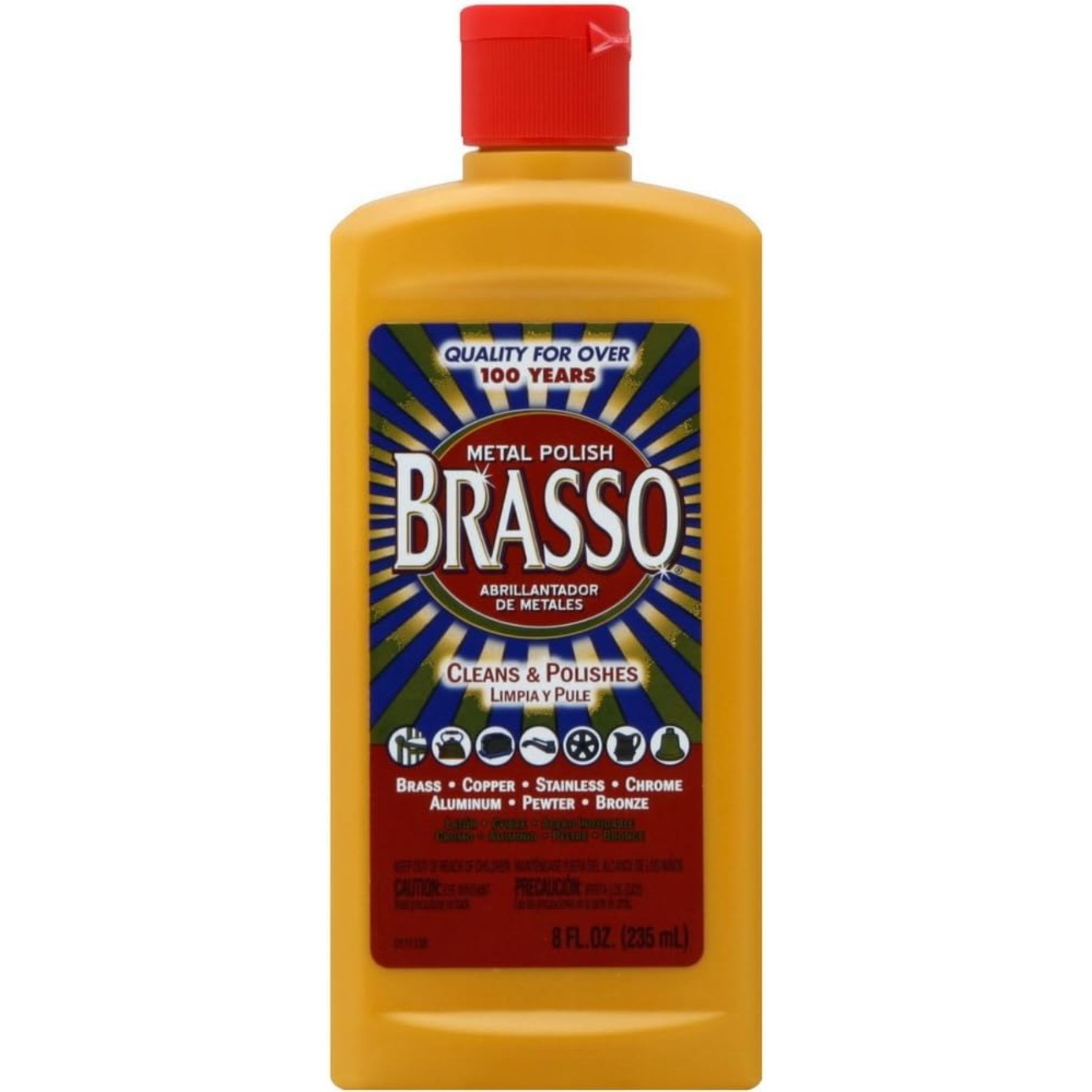 Polish Metal Brasso 8 oz. at Hill's Ace Hardware & Lumber | Metal ...