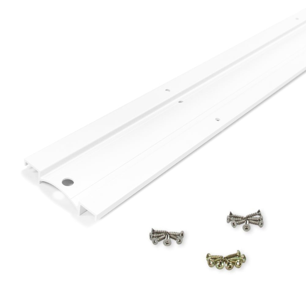 74" Westbury White Drink Rail at Dakota County Lumber | Westbury White