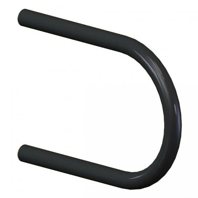 Black Aluminum ADA Handrail 180 Degree Loop at GR Mitchell, Inc | Black ...