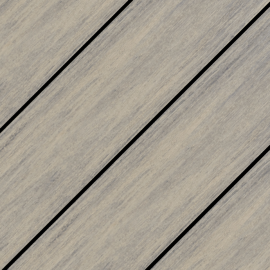 Wolf PVC 1" x 6" x 20` Silver Teak Square Edge Decking, $3.25/LF - A ...