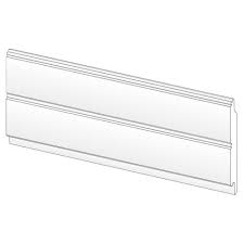 Edge & Center Bead PVC Trim Board (1/2"x5-1/2"x18') at S.W. Collins Co ...