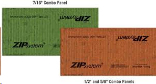 7/16" x 4' x 12' 1/8" Huber Zip Wall Sheathing at Swift Supply | OSB